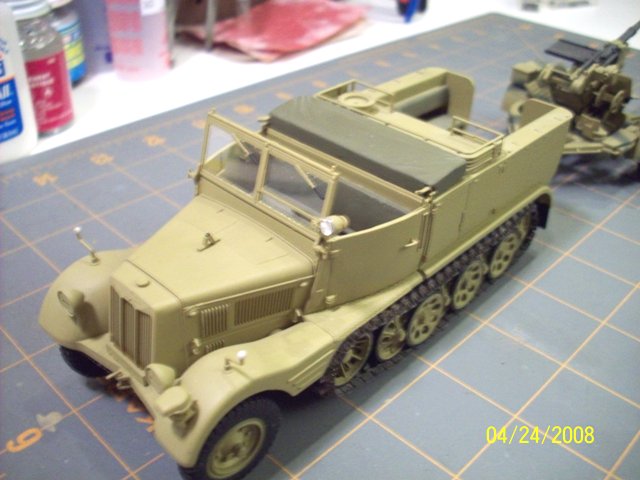 NEW PICS ADDED WIP 1/35th AFV Club SdKfz. 11 German half-track and ...