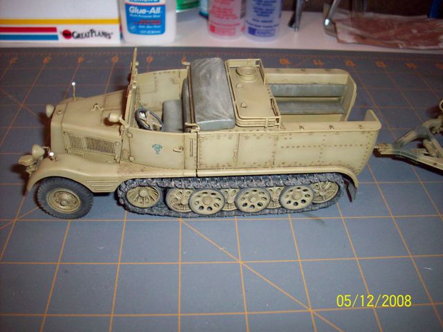 NEW PICS ADDED WIP 1/35th AFV Club SdKfz. 11 German half-track and ...